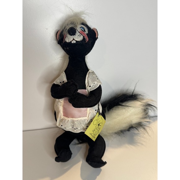Other | Vintage 1982 Annalee Skunk Doll With Original Hang Tag | Poshmark